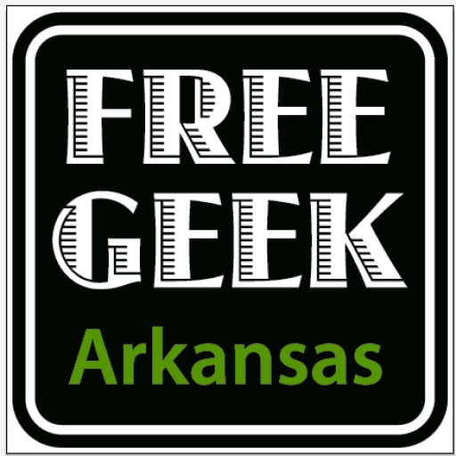 Shopping with Free Geek of Arkansas logo